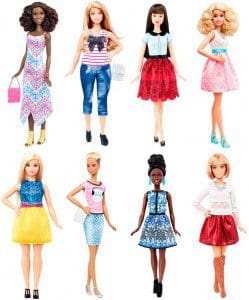 Barbie lanza nuevas muñecas con formas de cuerpo que se ajustan más a ...